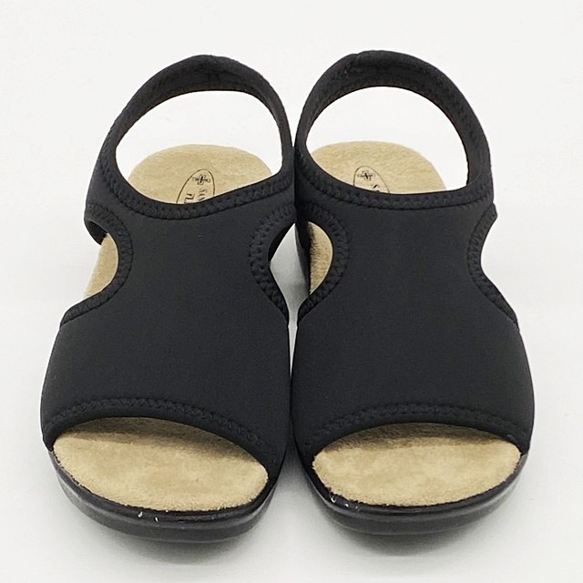 Sandały na haluksy damskie Sanital Flex 8024.17 czarne, tęgość G-H-J ...